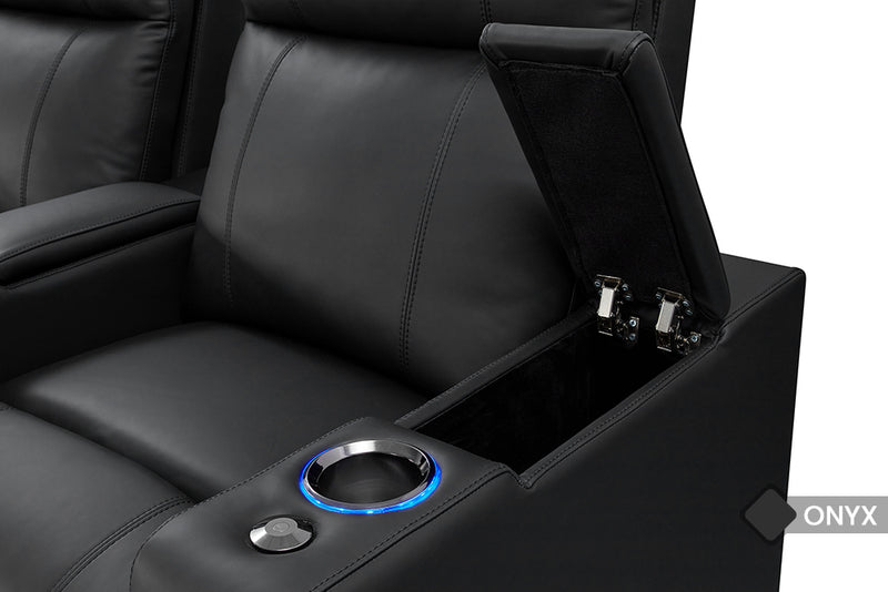 Piacenza Luxury Edition: Leather Theater Seating for Two