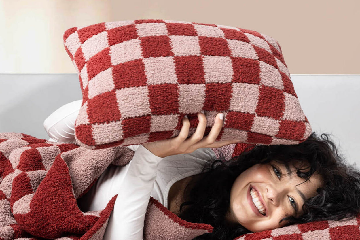 Checkerboard Mini Pillow