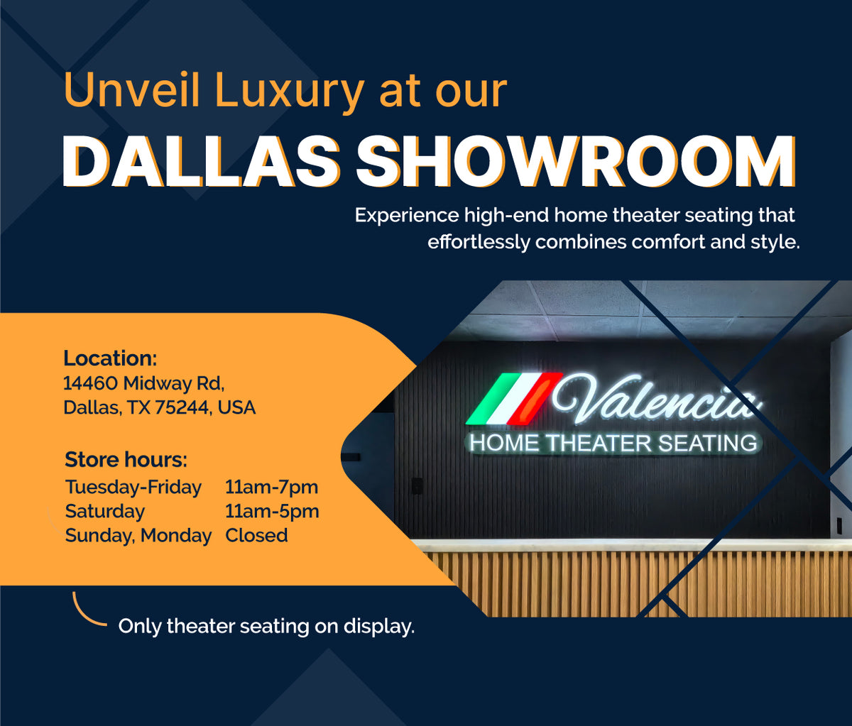 Valencia Home Theater Seating