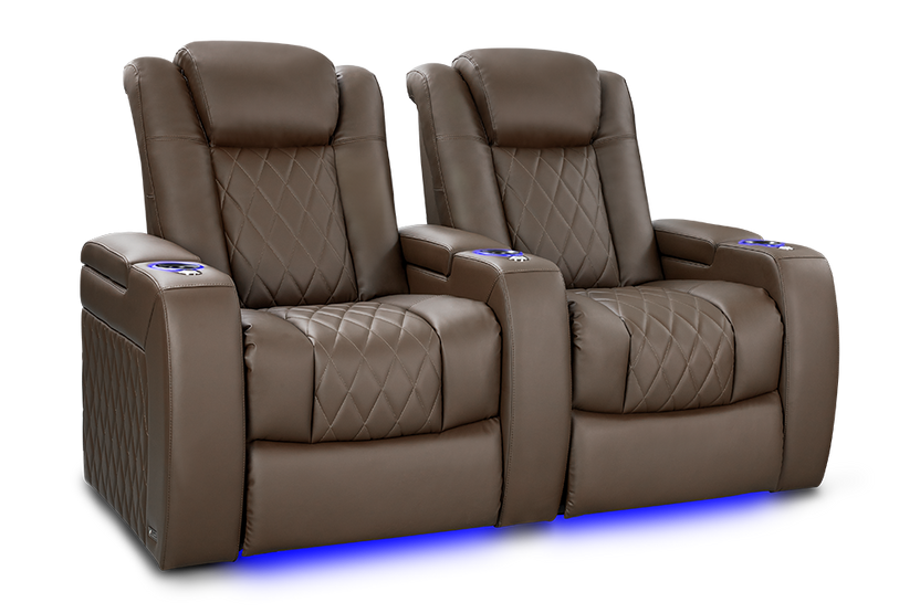 Customize Your Home Theater with Premium Leather Seating